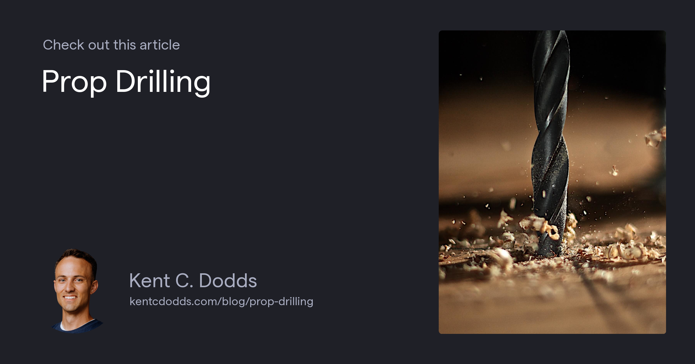 Prop Drilling